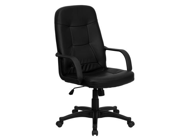 Click here for High Back Black Glove Vinyl Executive Swivel Chair... prices