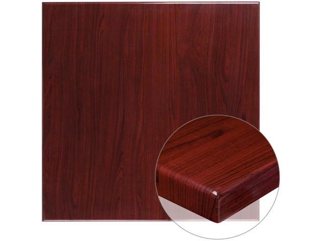 Click here for 36 Square High-Gloss Mahogany Resin Table Top with... prices