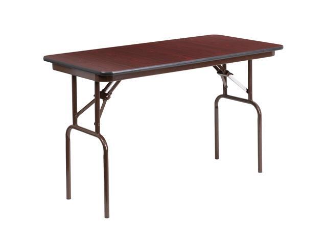 Click here for Flash Furniture 24 by 48 Rectangular Mahogany Mela... prices