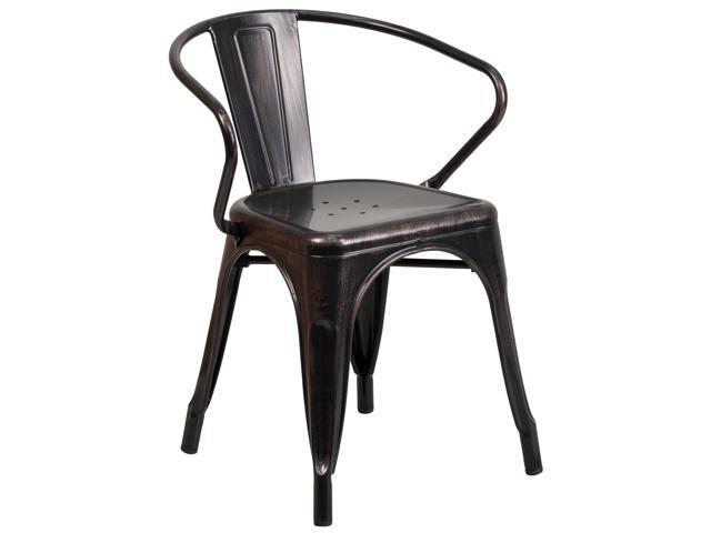 Click here for Commercial Grade Black-Antique Gold Metal Indoor-O... prices