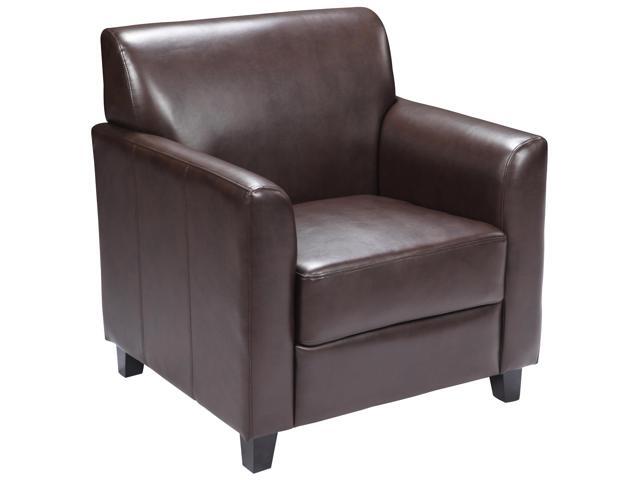 Click here for HERCULES Diplomat Series Brown Leather Chair prices
