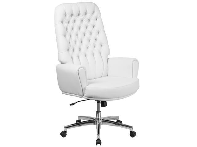 Click here for Flash Furniture High Back Traditional Tufted White... prices