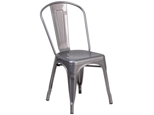 Click here for Clear Coated Metal Indoor Stackable Chair prices