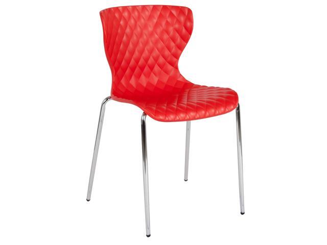 Click here for Lowell Contemporary Design Red Plastic Stack Chair prices