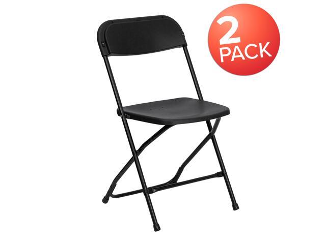 Click here for HERCULES Series Black Plastic Folding Chairs Set o... prices