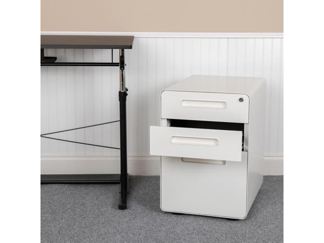Click here for Ergonomic 3-Drawer Mobile Locking Filing Cabinet w... prices
