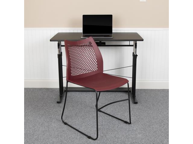 Click here for HERCULES Series 661 lb. Capacity Burgundy Stack Ch... prices