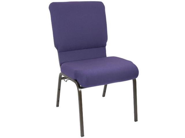 Click here for Advantage Eggplant Church Chair 18.5 in. Wide prices