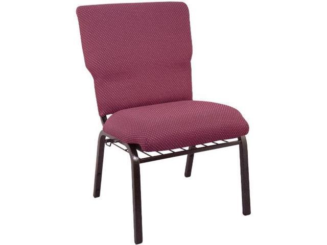 Click here for Advantage Burgundy Pattern Discount Church Chair -... prices