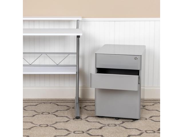 Click here for Modern 3-Drawer Mobile Locking Filing Cabinet with... prices