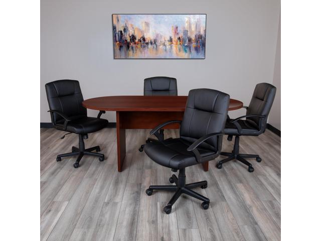 Click here for 6 Foot (72 inch) Oval Conference Table in Mahogany prices