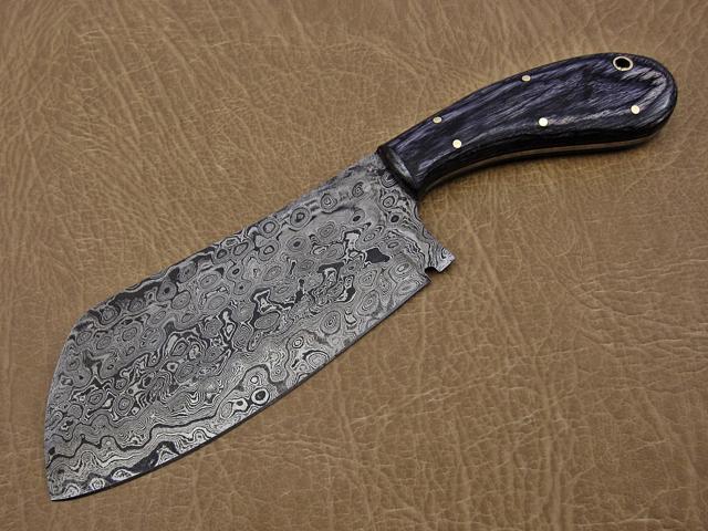 Click here for 9.5 hand forged rain drop pattern Damascus steel B... prices