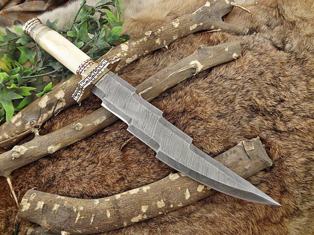 Click here for 14.5 Long Custom Made Hand Forged Damascus Steel Z... prices