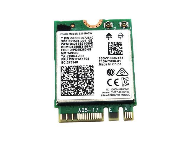 Click here for 8265NGW Intel Dual Band WIRELESS-AC 8265 Wlan Blue... prices