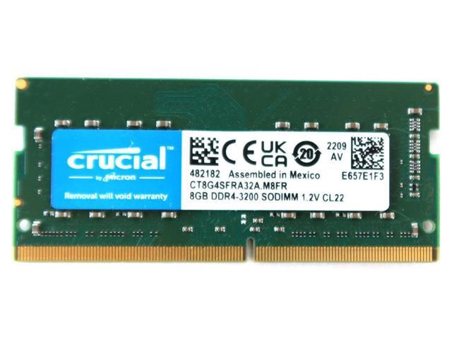 Click here for CT8G4SFRA32A Crucial 8GB 1RX8 DDR4 Sodimm PC4-2560... prices
