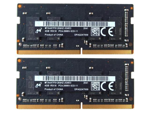 Click here for 2_Of_MTA4ATF51264HZ-2G6E3_UB Micron 8GB 2X4GB DDR4... prices