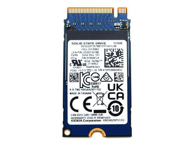 Click here for KBG40ZNT512G Kioxia BG4 512GB M.2 2242 Nvme PCI Ex... prices