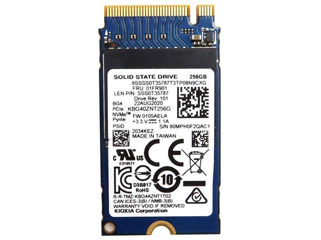 Click here for SSS0T35787_UA Kioxia KBG40ZNT256G 256GB M.2 2242 N... prices