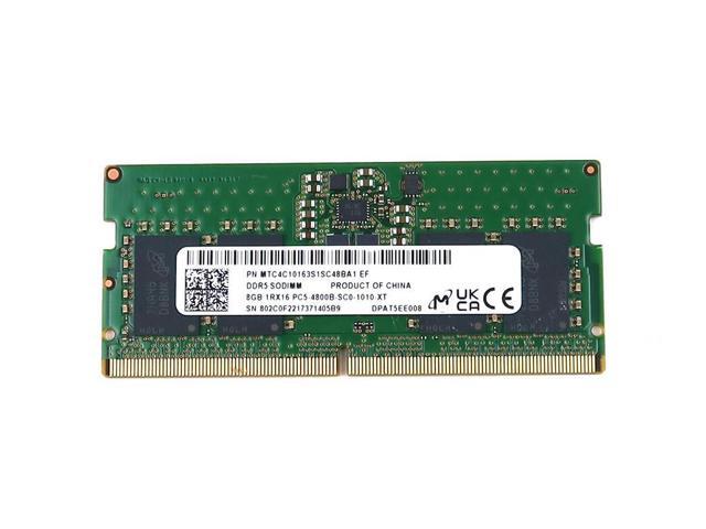 Click here for Micron 8GB DDR5 4800MHZ 262-PIN 1.1V CL40 Sodimm M... prices