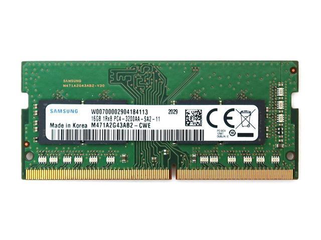 Click here for M471A2G43AB2-CWE_UB Samsung 16GB 1RX8 DDR4 Sodimm... prices