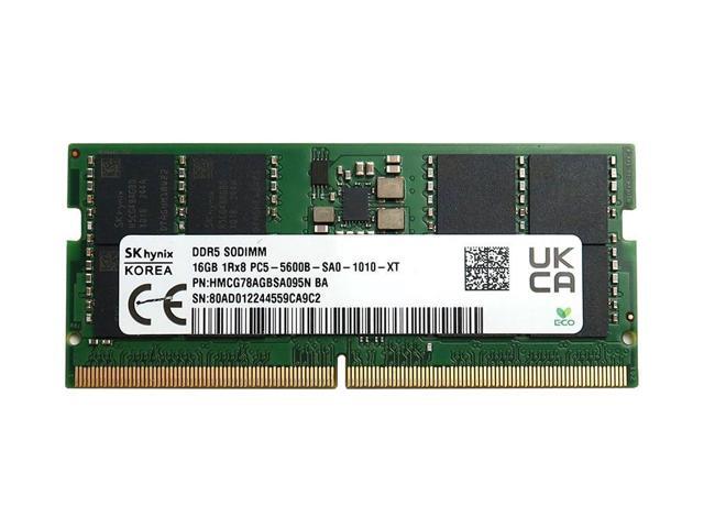 Click here for HMCG78AGBSA095N SK Hynix 16GB DDR5 Sodimm PC5-4480... prices