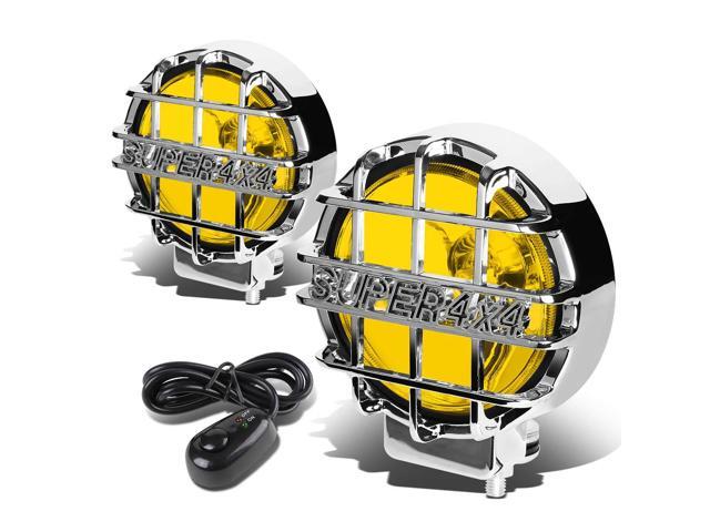 Click here for DNA Motoring FL-6-U+SW-AM-CH 6 Round Fog Lights+Of... prices