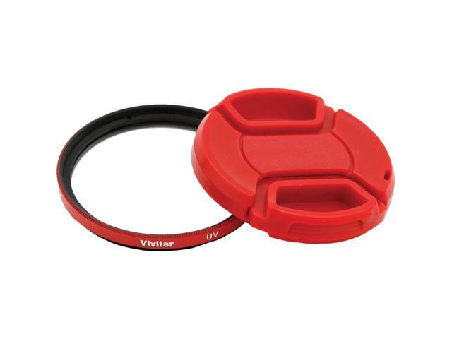 Click here for Vivitar UV Filter and Snap-On Lens Cap - 49mm  Red prices