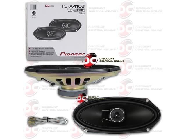 Click here for Pioneer TS-A4103 4 X 10 2-way Car Audio Coaxial Sp... prices