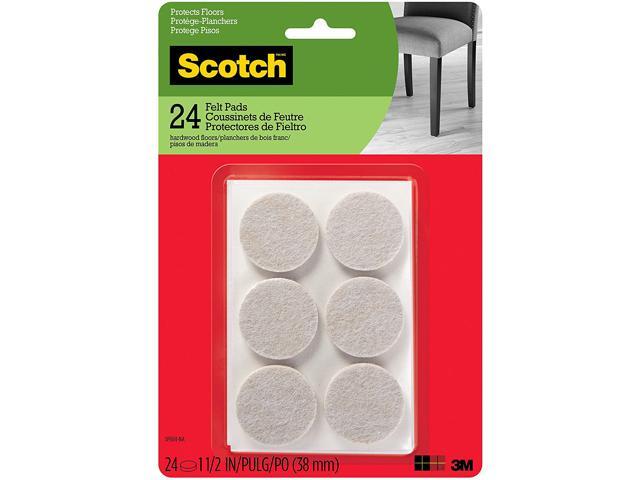 Click here for 3M SP8 Scotch Felt Pads Value Pack: 1-1/2 in. diam... prices