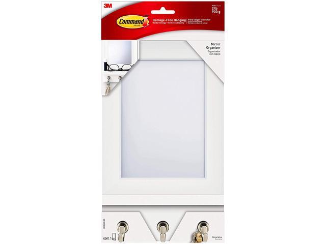 Click here for Command Mirror Organizer [Removable]: 6.8 in. x 11... prices