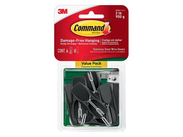 Click here for Command Medium Outdoor Wire Hooks [Removable]: 6-p... prices
