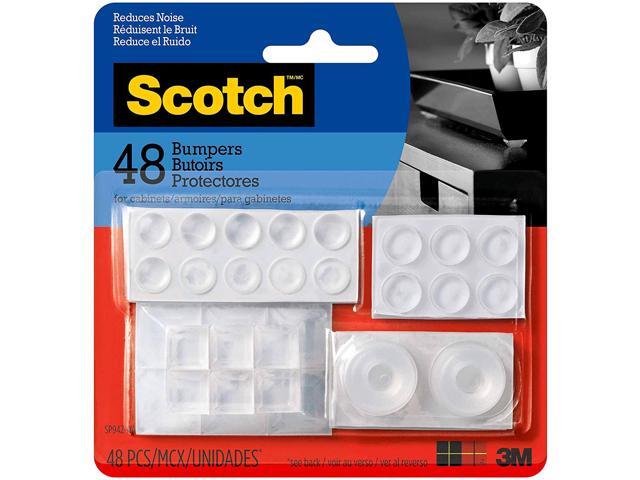 Click here for Scotch Bumpers [Multi-Shape]: 48-pack (Clear) prices