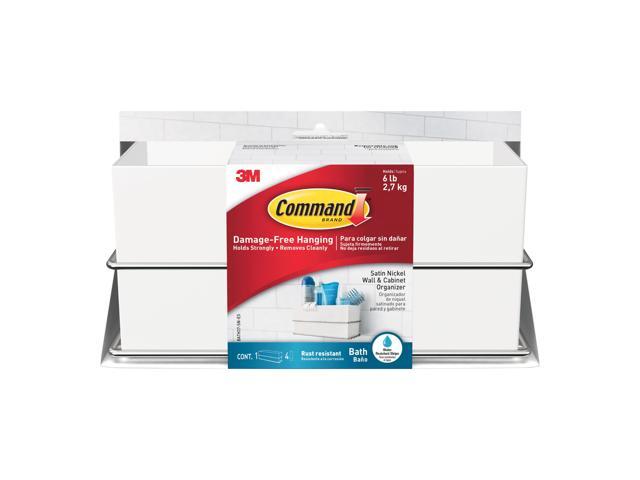 Click here for Command Bath Wall & Cabinet Organizer: 9.5 in. x 4... prices