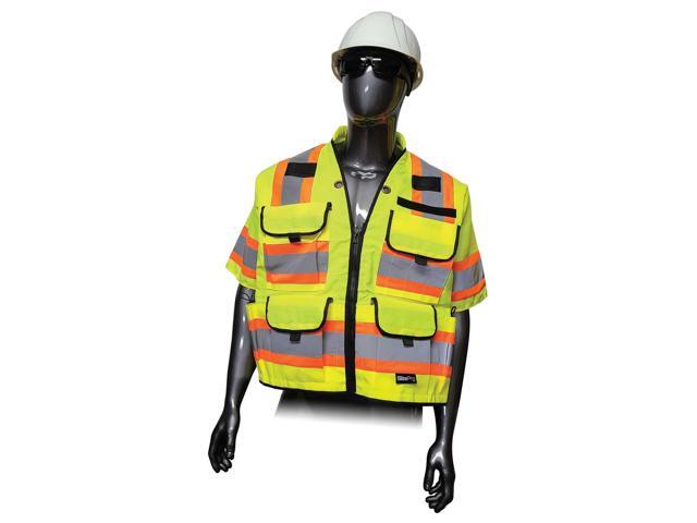 Click here for DW SitePro SITEGEAR Premium Surveyor Safety Vest [... prices