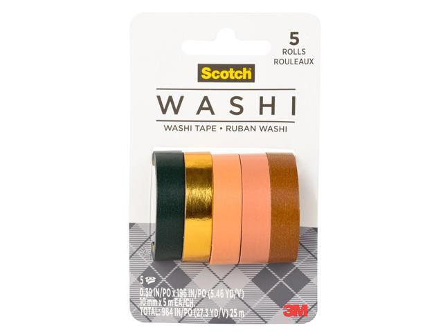 Click here for Scotch Washi Tape [5-Pack]: 5-pack (Sunset Design) prices