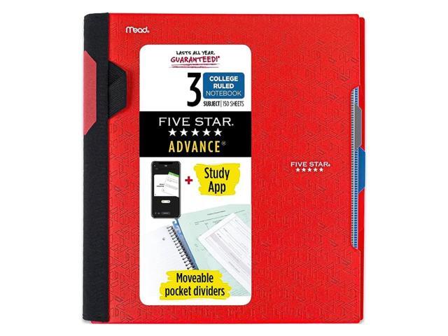 Click here for Five Star Advance 3-Subject Spiral Guard Notebook... prices