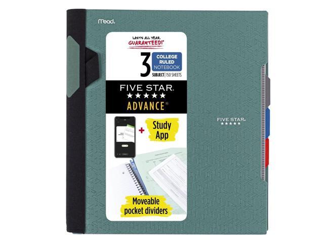 Click here for Five Star Advance 3-Subject Spiral Guard Notebook... prices