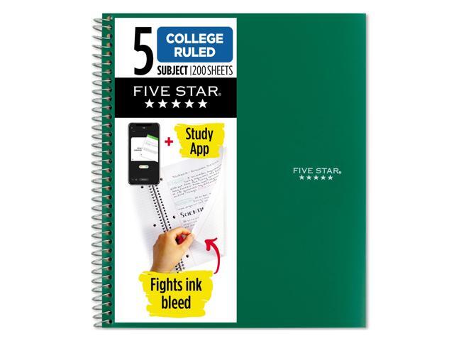 Click here for Five Star 5-Subject Spiral Notebook [College Ruled... prices