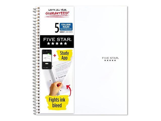 Click here for Five Star 5-Subject Spiral Notebook [College Ruled... prices
