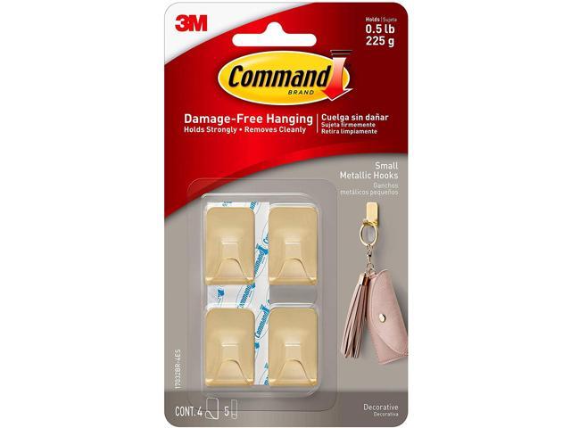 Click here for Command Small Metallic Hooks [Removable]: small /... prices