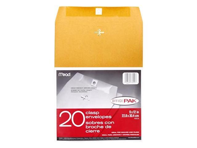Click here for Mead Clasp Closure Envelopes: 9 in. x 12 in. (Brow... prices