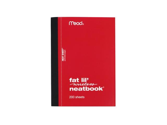 Click here for Mead Fat Lil Neatbook: 4 in. x 5-1/2 in. (Red) prices