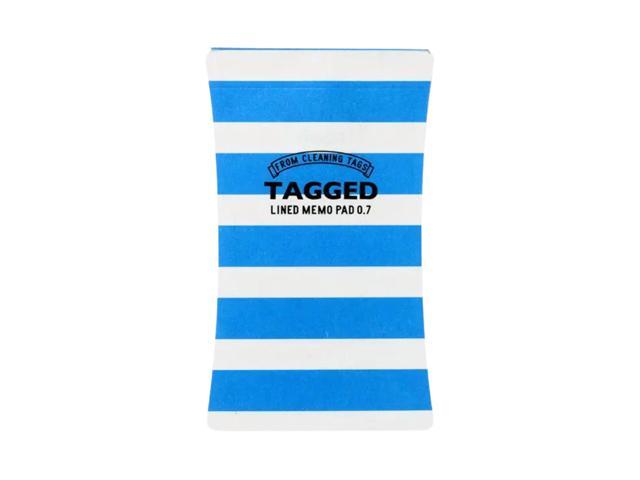 Click here for Tagged Outdoor Memo Pad: 3 in. x 5 in. (Blue Strip... prices