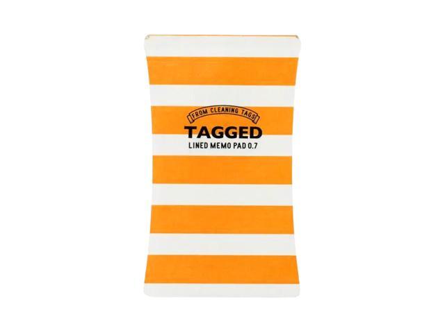 Click here for Tagged Outdoor Memo Pad: 3 in. x 5 in. (Orange Str... prices