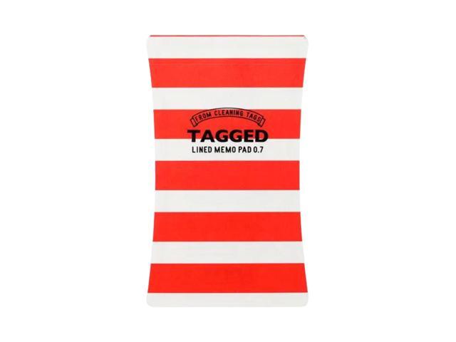 Click here for Tagged Outdoor Memo Pad: 3 in. x 5 in. (Red Stripe... prices
