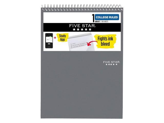 Click here for Five Star 1-Subject Spiral Top Bound Notepad [Coll... prices