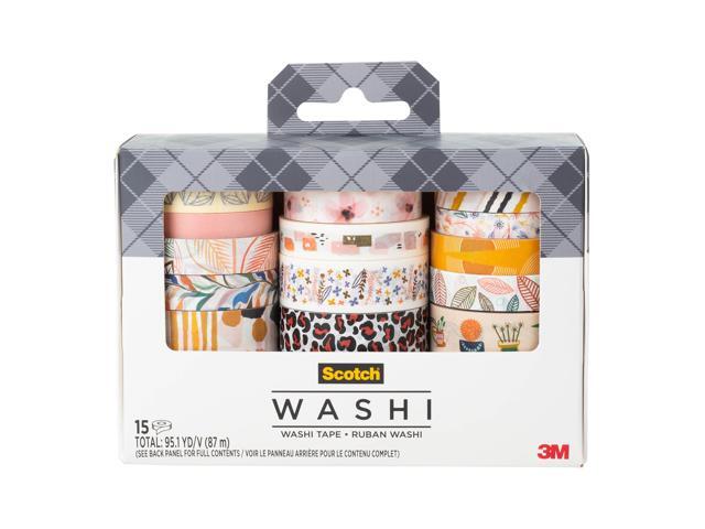 Click here for Scotch Washi Tape [15-Pack]: 15-pack (Whimsical De... prices