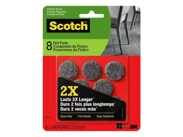 Click here for Scotch Heavy Duty Felt Pads: 1 in. / 8-pack (Grey) prices