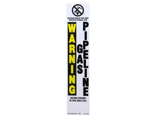 Click here for Rhino TriView Marker Post Vinyl Warning Decal: dec... prices