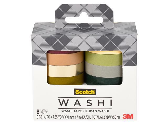 Click here for Scotch Washi Tape [8-Pack]: 8-pack (Solid Earth De... prices